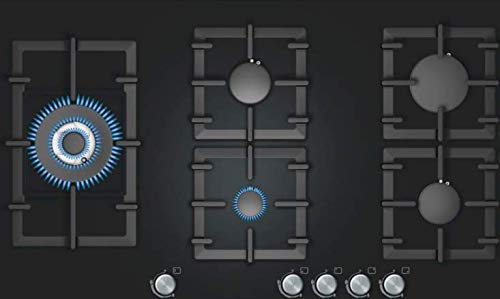 Bosch PPS916B91E 90 cm Gas Tempered Glass Hob (Black) : Amazon.in: Home ...
