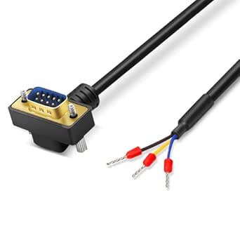 Amazon.com: RIKYJIC Gold-Plated RS232 DB9 Serial Cable - Direct ...