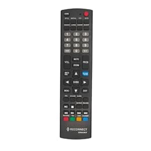 Buy Reconnect LCD/LED TV Remote Control (Please Match EZ Button Before ...