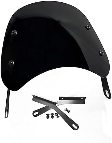 GadiParts Bike Plastic Windscreen Visor Front Windshield Wind ...