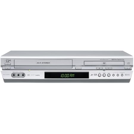 Amazon.com: JVC HRXVC27U Progressive Scan DVD / VCR Combo, Silver ...