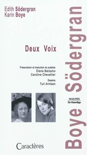 Amazon.co.jp: Deux Voix, présentation et traduction du suédois Elena ...