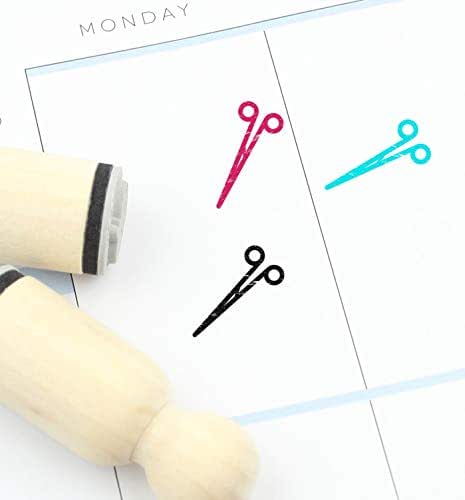 Amazon.com: Surgical scissors Rubber Stamp, scissors Stamp, Cute ...