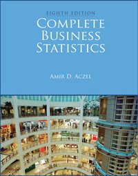 Complete Business Statistics 8/E with CD by Amir Aczel: Amazon.co.uk ...