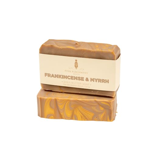 Amazon.com: Frankincense and Myrrh Soap - Handmade Bar Soap | Shea ...