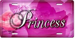 Cool Princess License Plate, Frames - Amazon Canada
