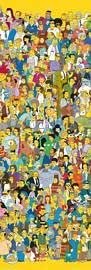 1art1 The Simpsons – Full Cast Póster para Puerta : Amazon.es: Hogar y ...