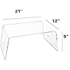 Amazon.com: Acrylic Bed Tray with Handles - (21'' x 12'' x 10 ...