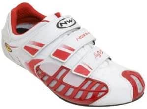 Amazon.com | Northwave Bike Aerator 3 Cycling Shoe - Men's White/Red ...