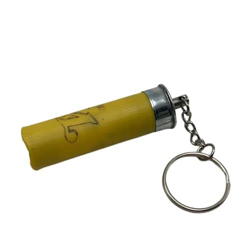 Amazon.com: Shotgun Shell Key Chain, Military, Police, Hunting and ...