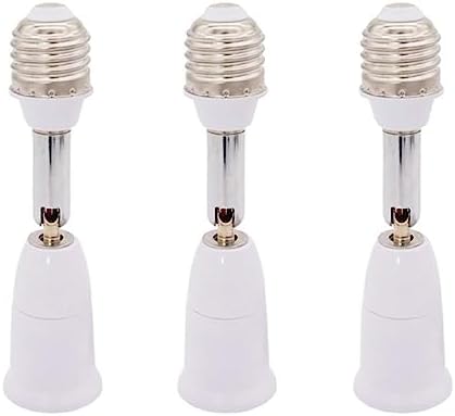DBKMPZ E26/E27 Light Socket Extender 5.5 inch Light Bulb Socket Adapter ...