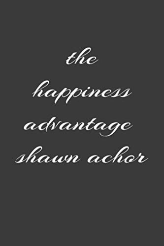 the happiness advantage shawn achor: LINED NOTEBOOK: NOTEBOOK, SBNG ...