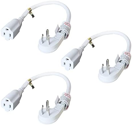 Amazon.com: DEWENWILS 1FT Short Extension Cord, Flat Head Extension ...