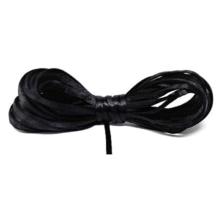 Dark Silk Black Kala Nazar Dhaga, 20 Meters Religious Black Thread ...