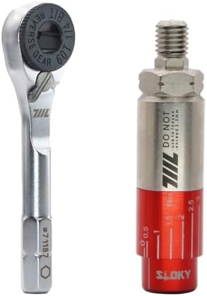 711L Torque Driver and Hex End EDC Ratchet Wrench Bundle I Pocket Size ...