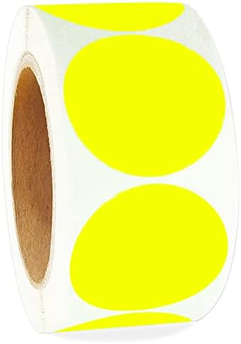 Amazon.com : 2 Inch Color-Code Labels Round Circle Stickers for Color ...