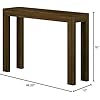 Amazon.com: Plank+Beam Modern Solid Wood Console Table, 46 Inch, Sofa ...