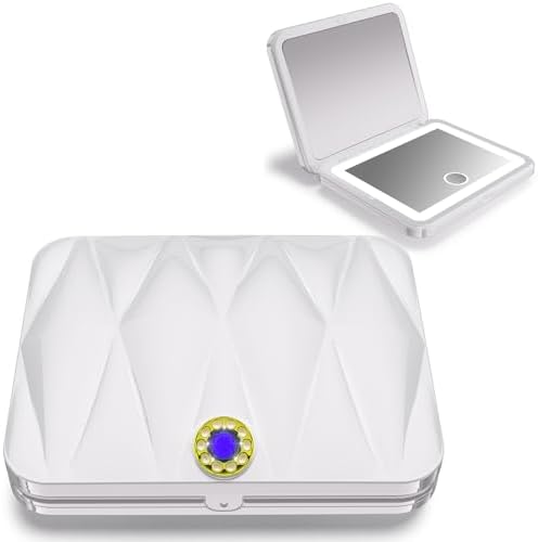 Amazon.com: Zadro Compact Travel Makeup Mirror with Lights, 10X/1X Dual ...