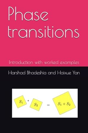 Phase transitions: Introduction, with worked examples: Amazon.co.uk ...