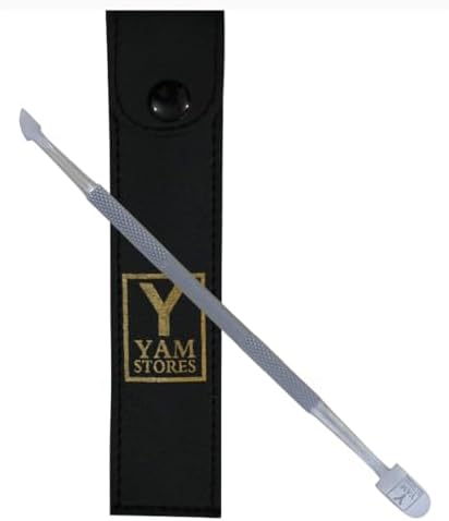 Amazon.com : Stainless Steel Pro Cuticle Pusher and Nail Cleaner, Nail ...