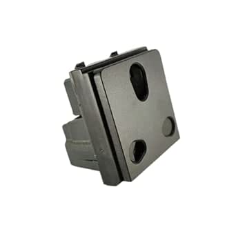 GreatWhite Myrah Multi Socket 10A & 20A, Twin Socket (Pack of 5) Black ...