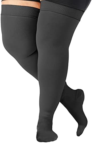Amazon.com: ABSOLUTE SUPPORT Wide Calf Unisex Compression Stockings 20 ...