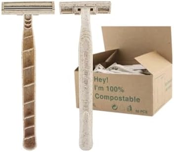 Amazon.com: Eco-Friendly Razor | Disposable | Recycled Material | Men ...