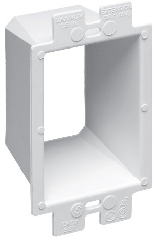 ARLINGTON INDUSTRIES BE1 BOX EXTENDER, LEVELS AND SUPPORTS THE WIRING ...