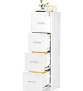 Amazon.com: INTERGREAT 2 Drawers File Cabinet with Lock, 18" D Vertical ...