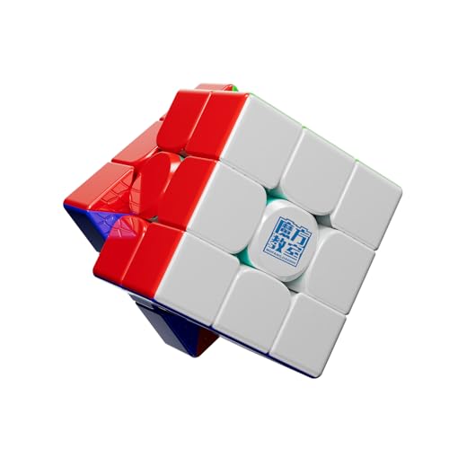 Moyu RS3M V5 2023 Ball Core UV Coated 3x3 Speed Cube with Robot-Shape ...