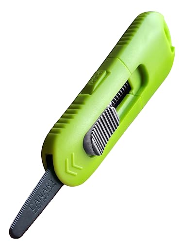 Snapklik.com : CANARY Box Cutter Auto Retractable Blade, Safety Box ...