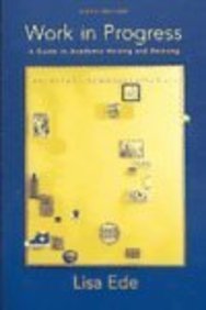 Amazon | Work in Progress: A Guide to Academic Writing and Revising ...