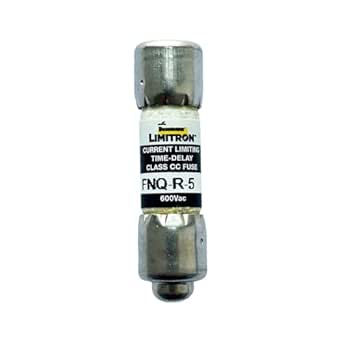 New OEM FNQ-R-5 FNQ-R-5A 600Vac Time Delay Fuse, Pack of 10: Amazon.com ...