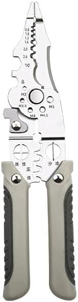 JANCOM Wire Stripper Cutter 9-in-1 Multi-Purpose Electrical Stripping ...