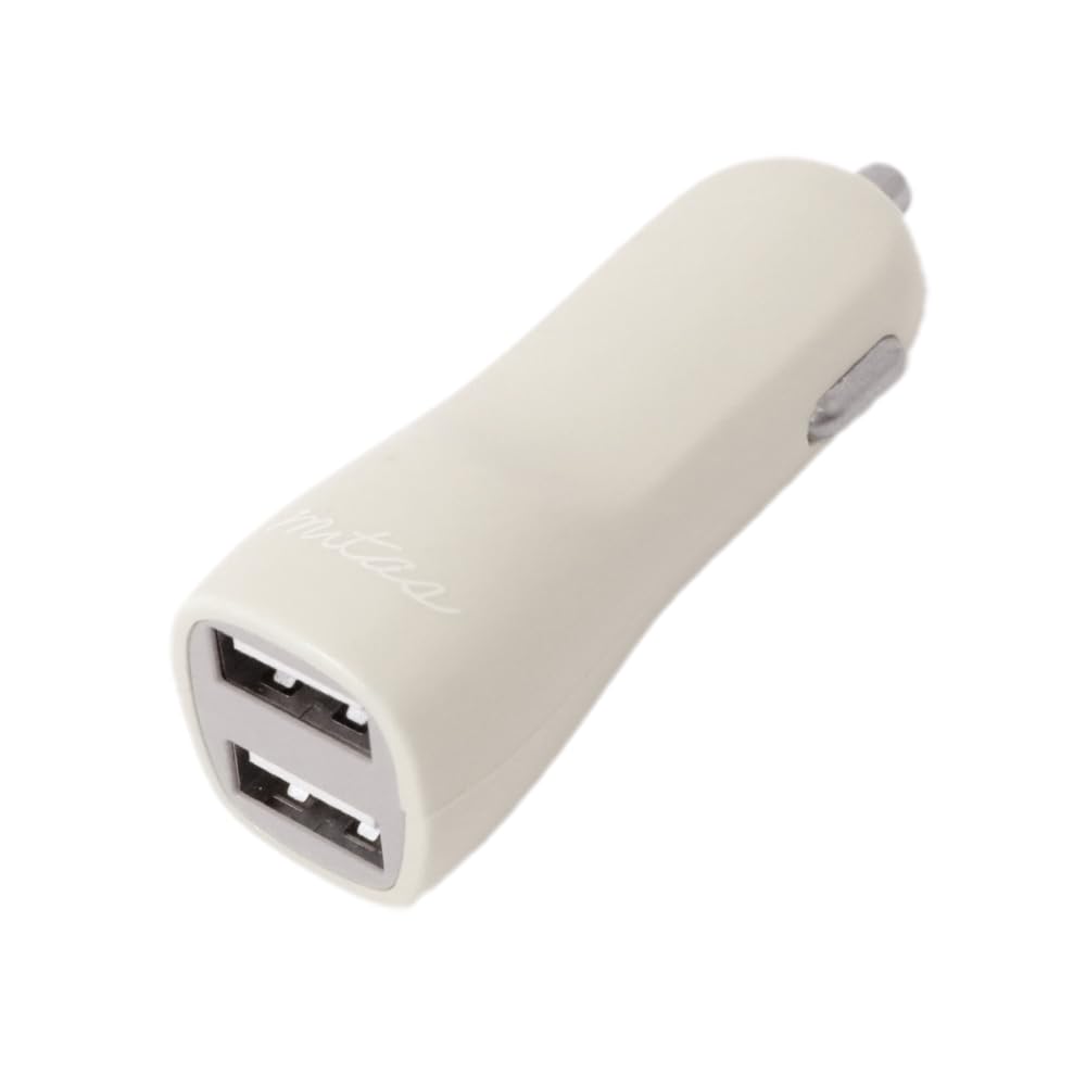 Amazon | mitas USB シガーソケット 2ポート 2.4A かわいい 増設 カーチャージャー 車 スマートIC 拡張 おしゃれ くすみカラー スマートIC スマホ ゲーム機 ...