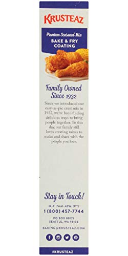 Krusteaz Bake & Fry Coating Mix - No Artificial Flavors - 20 OZ (Pack ...