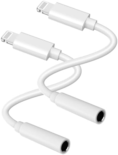 Amazon.com: 3.5mm to Lightning Adapter, Apple Dongle Jack Converter for ...