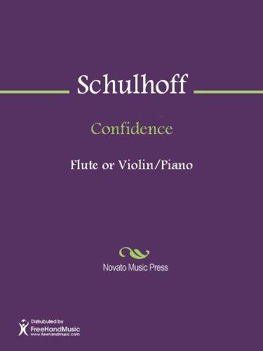 Confidence - Kindle edition by Schulhoff, Julius. Arts & Photography ...