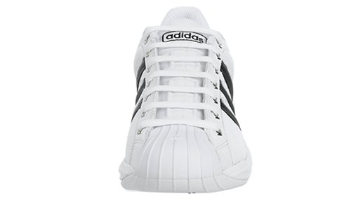 Buy adidas Men's Superstar 2G Steel Basketball Shoe,White/Black/Silver ...