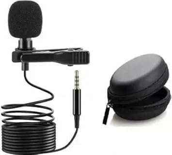 EASYSHOP Clip Microphone for YouTube | Collar Mike for Voice Recording ...