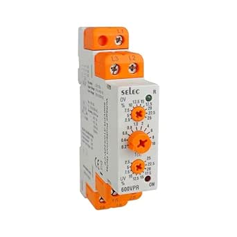 Selec 600VPR-310/520-CE, Voltage Protection Relay for 415V (L-L ...