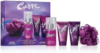 Amazon.com : Curve Crush for Women Perfume Fragrance Set, Body Wash ...