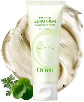 Orien Artemisia Zero Film Cleansing Foam 5.07 fl.oz, 150 ml Daily ...