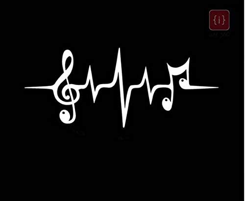 ISEE 360® Music symbol car stickers for Rear Glass,Windows,Bumper ...