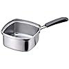 Amazon.com: Shimomura Planning 33107 One-Handed Pot, Square Ramen Pot ...