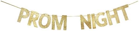 Amazon.com: Prom Night Banner, Prom 2024 Decorations, Class of 2024 ...