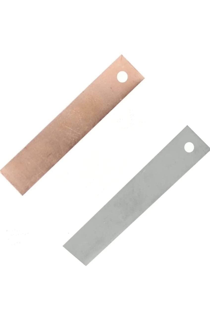 VITSZEE 99.9% Pure Copper CU and Zinc (Zn) Metal Sheet Plate (Small ...