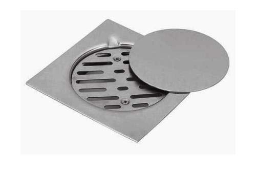 Bathroom Shower Floor Drain Trap Stainless Steel Grade 316-150x150mm ...
