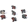 Amazon.com: Justinstones African Bloodstone Elephant Figurine Office ...