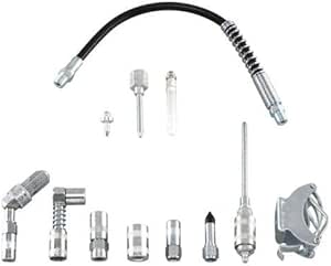 Amazon.com: Grease Gun Lubrication Aid Kit | Zerk Fittings Lube ...
